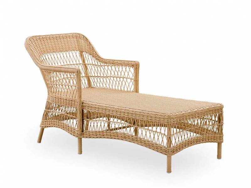 Sika Design Olivia Exterior Liegestuhl, alu natural - Gartenmöbel ...